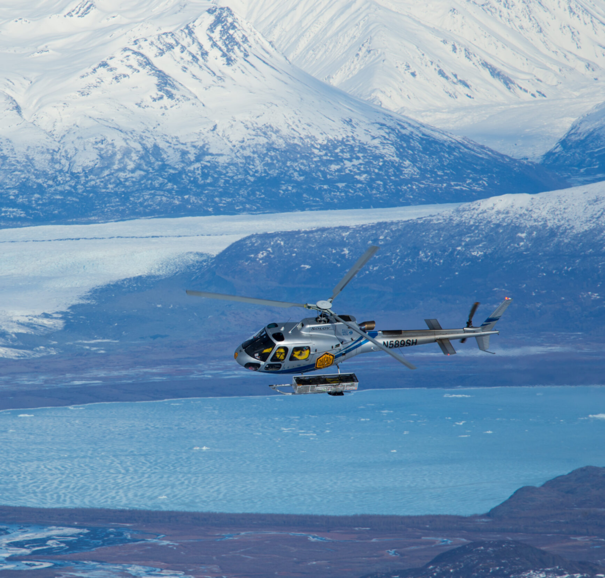 The AStar Helicopter and Small Group Sizes - Chugach Powder Guides